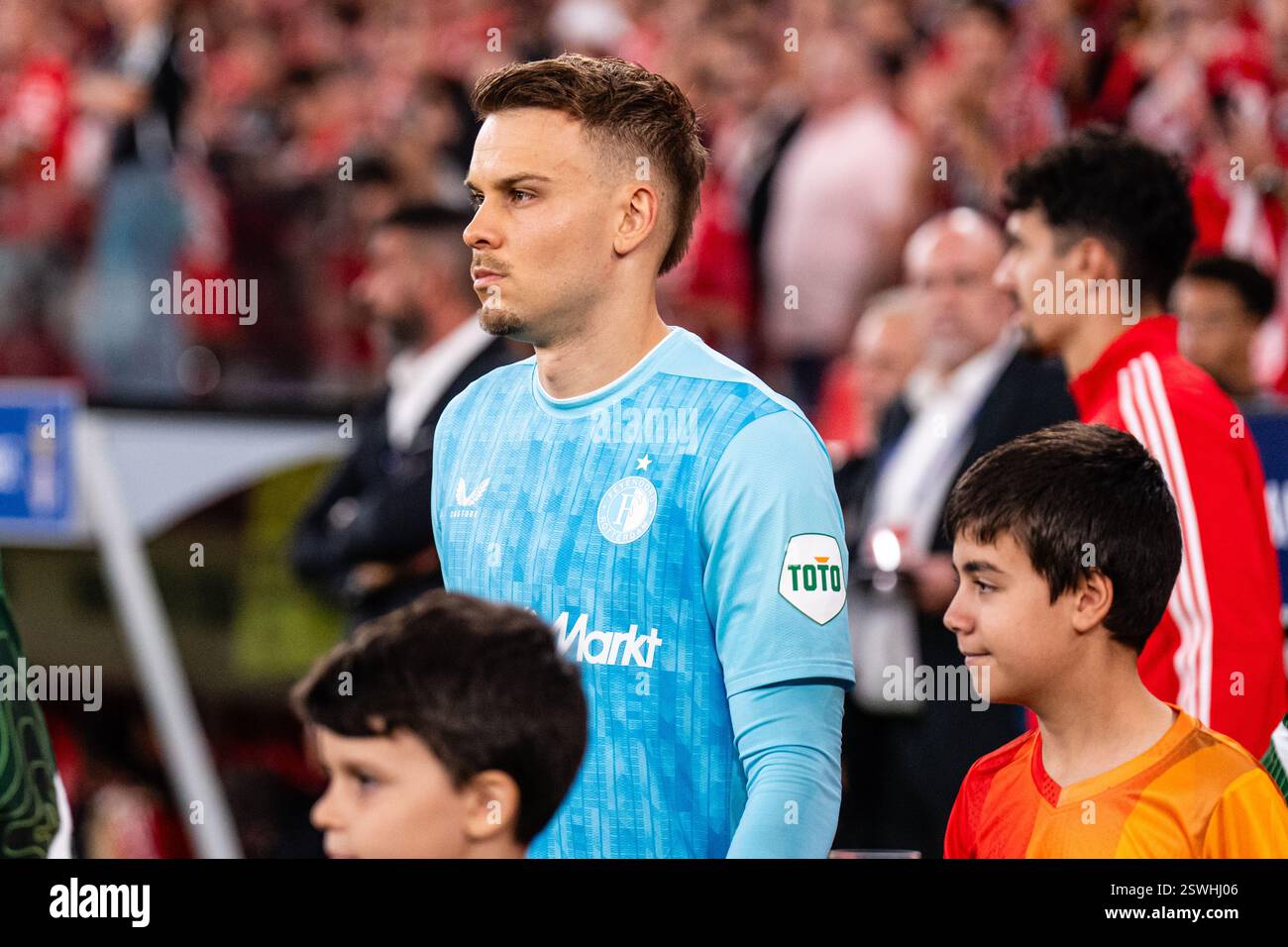 Lisbon - Goalkeeper Timon Wellenreuther of Feyenoord during the third ...