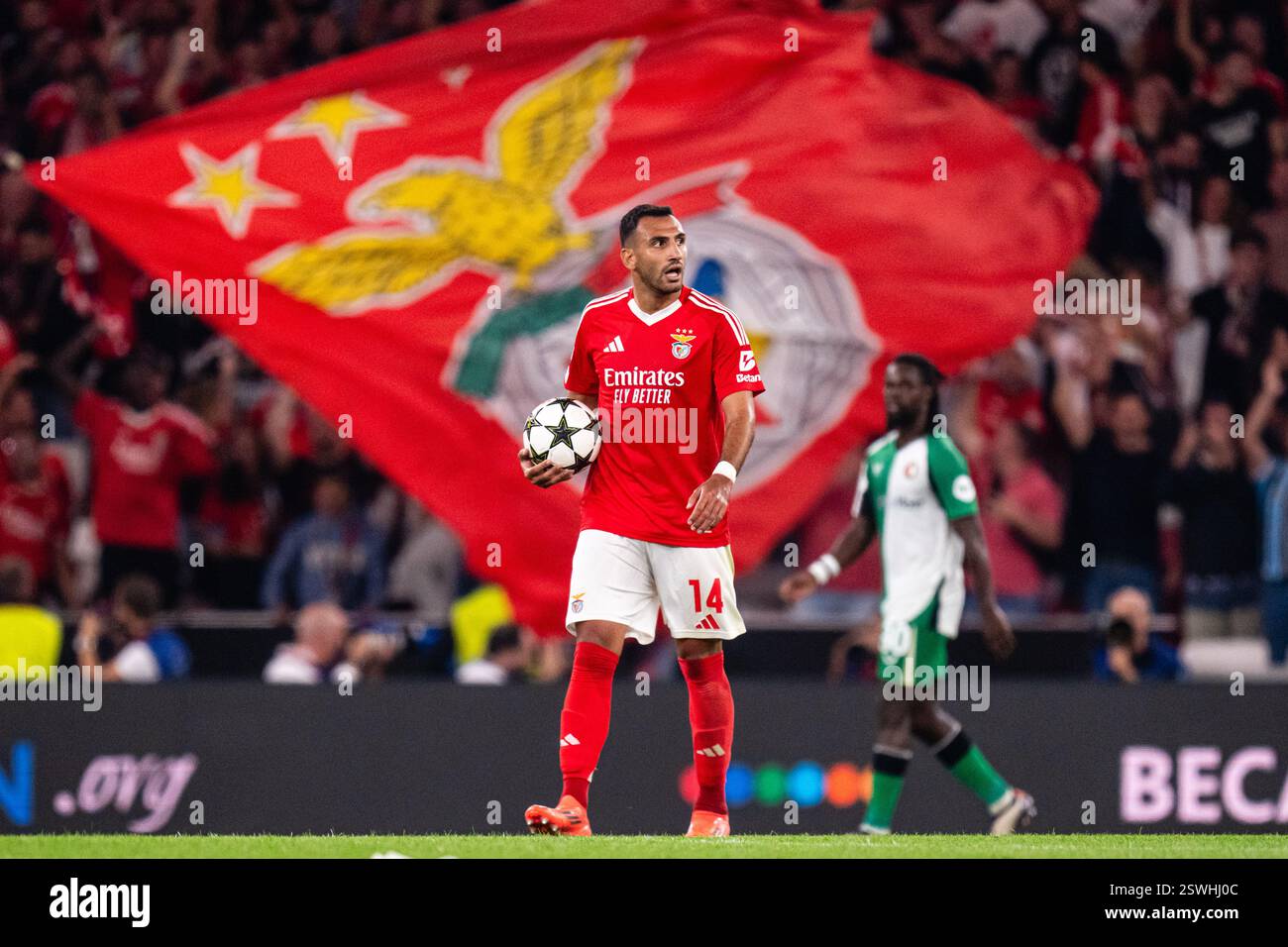 Lisbon - Vangelis Pavlidis of SL Benfica during the third round of new ...