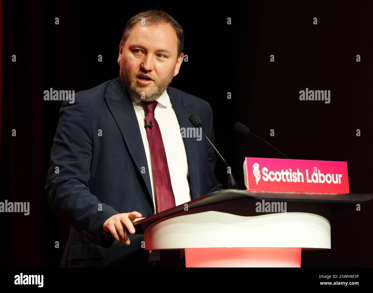 Secretary of State for Scotland Ian Murray during his speech the ...