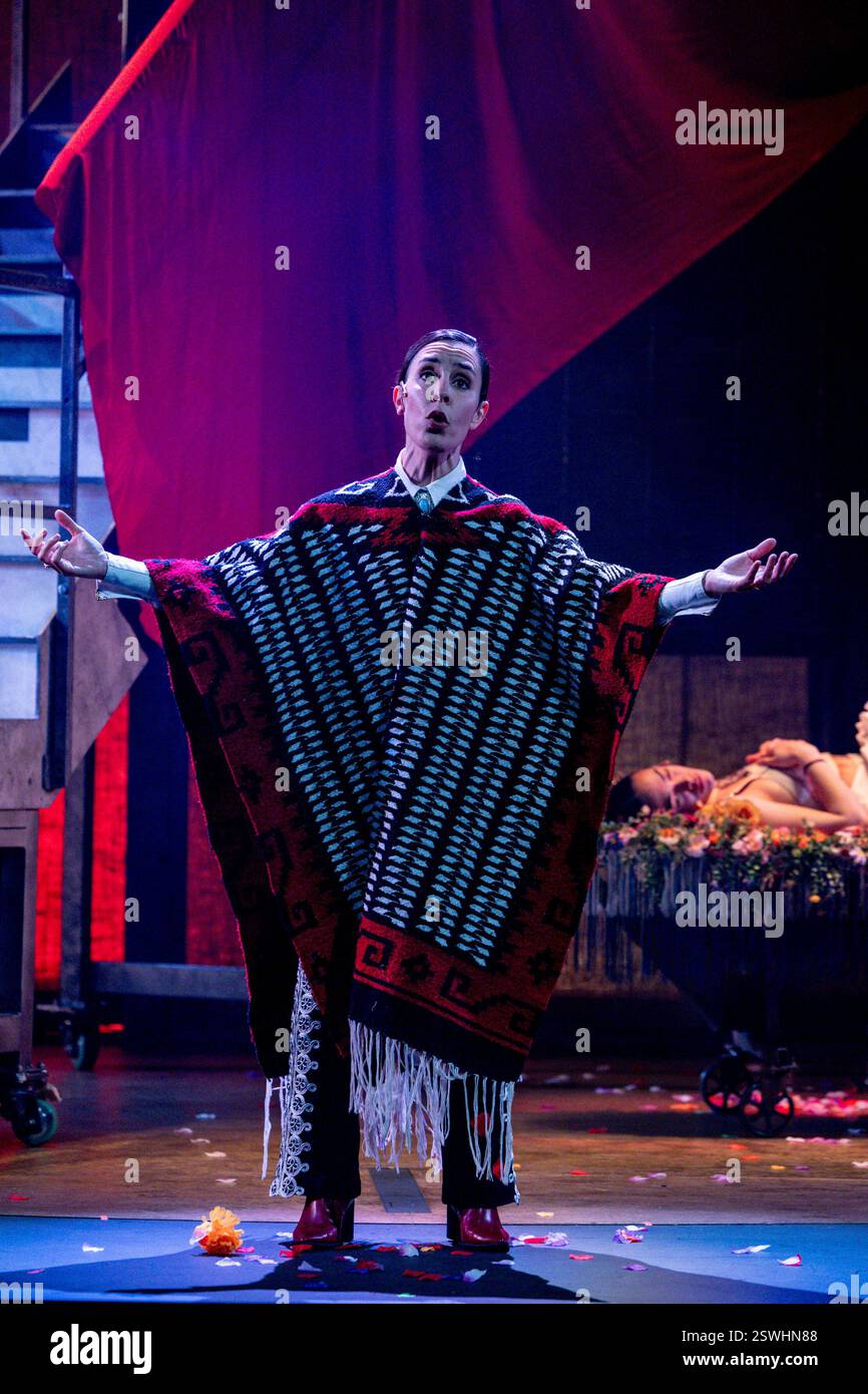 Performer Nita during a press conference about the play 'Chavela', at ...