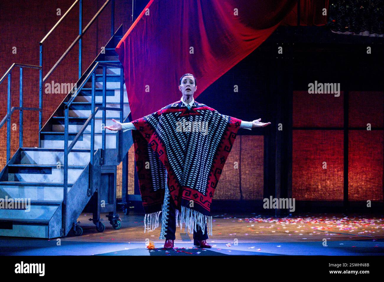 Performer Nita during a press conference about the play 'Chavela', at ...
