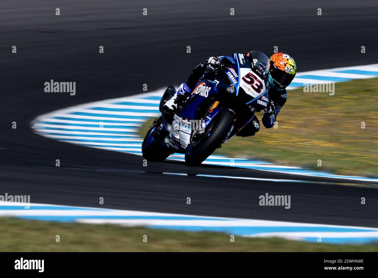 Phillip Island, 21 Feb 2025: Tito Rabat (ESP) of Yamaha Motoxracing ...