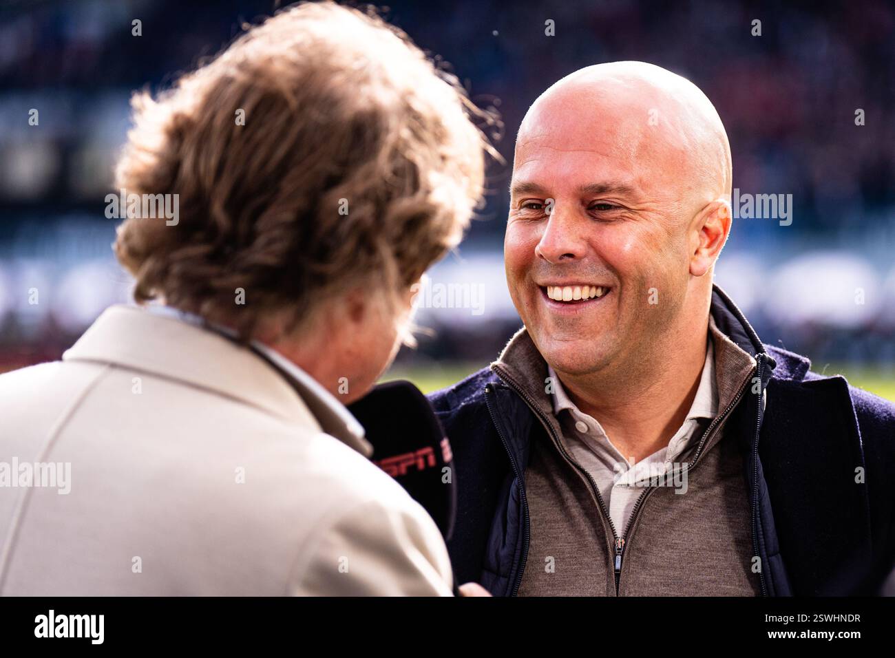 Rotterdam - Feyenoord coach Arne Slot during the KNVB Cup Final/KNVB ...