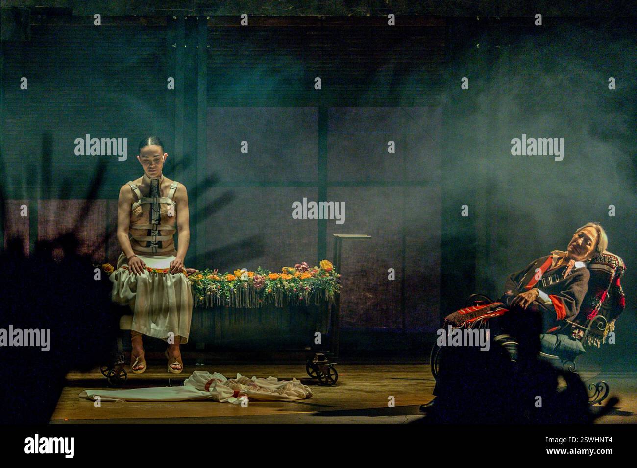 The performers, Nita and Paula Iwasaki, during a press conference about ...