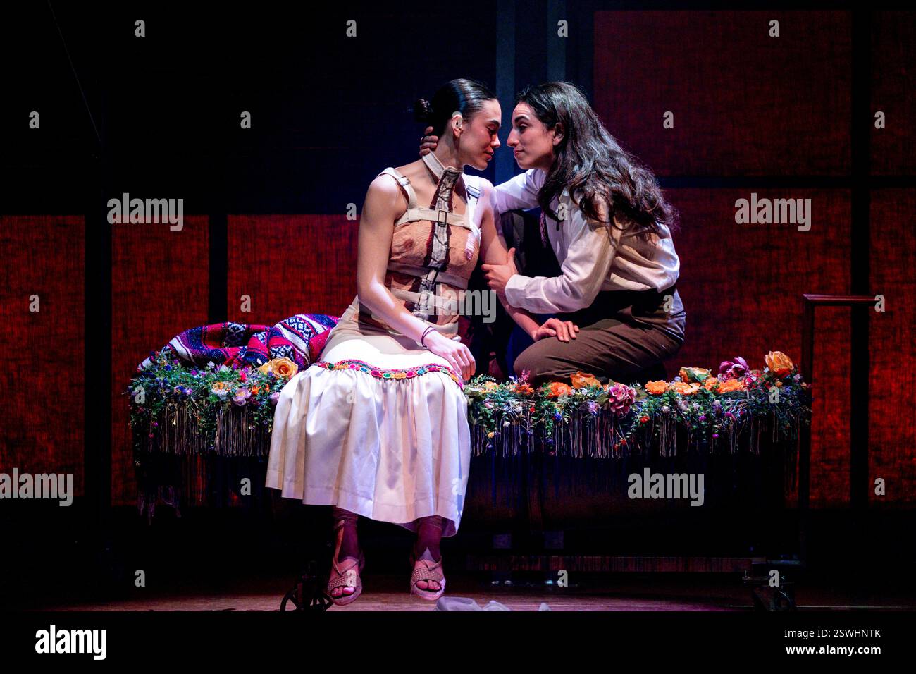 The performers, Nita and Paula Iwasaki, during a press conference about ...