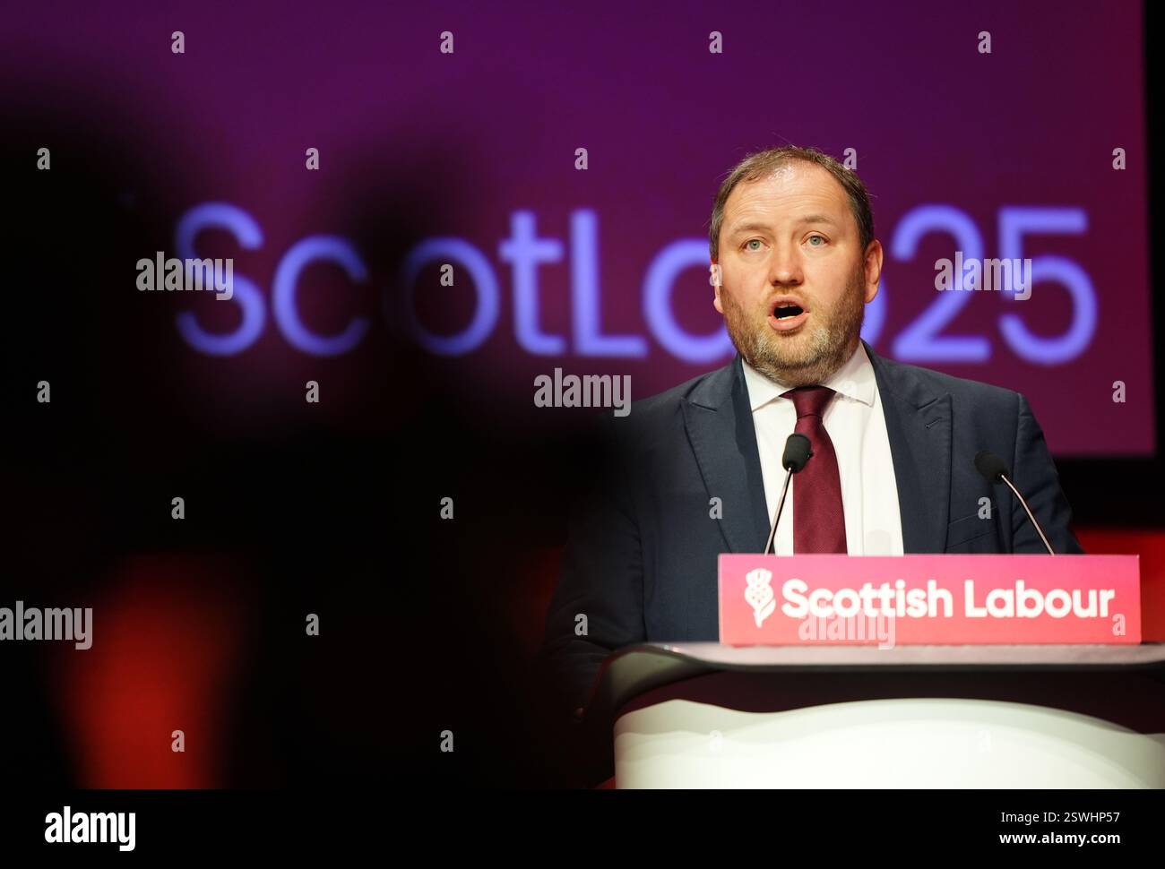 Secretary of State for Scotland Ian Murray during his speech the ...