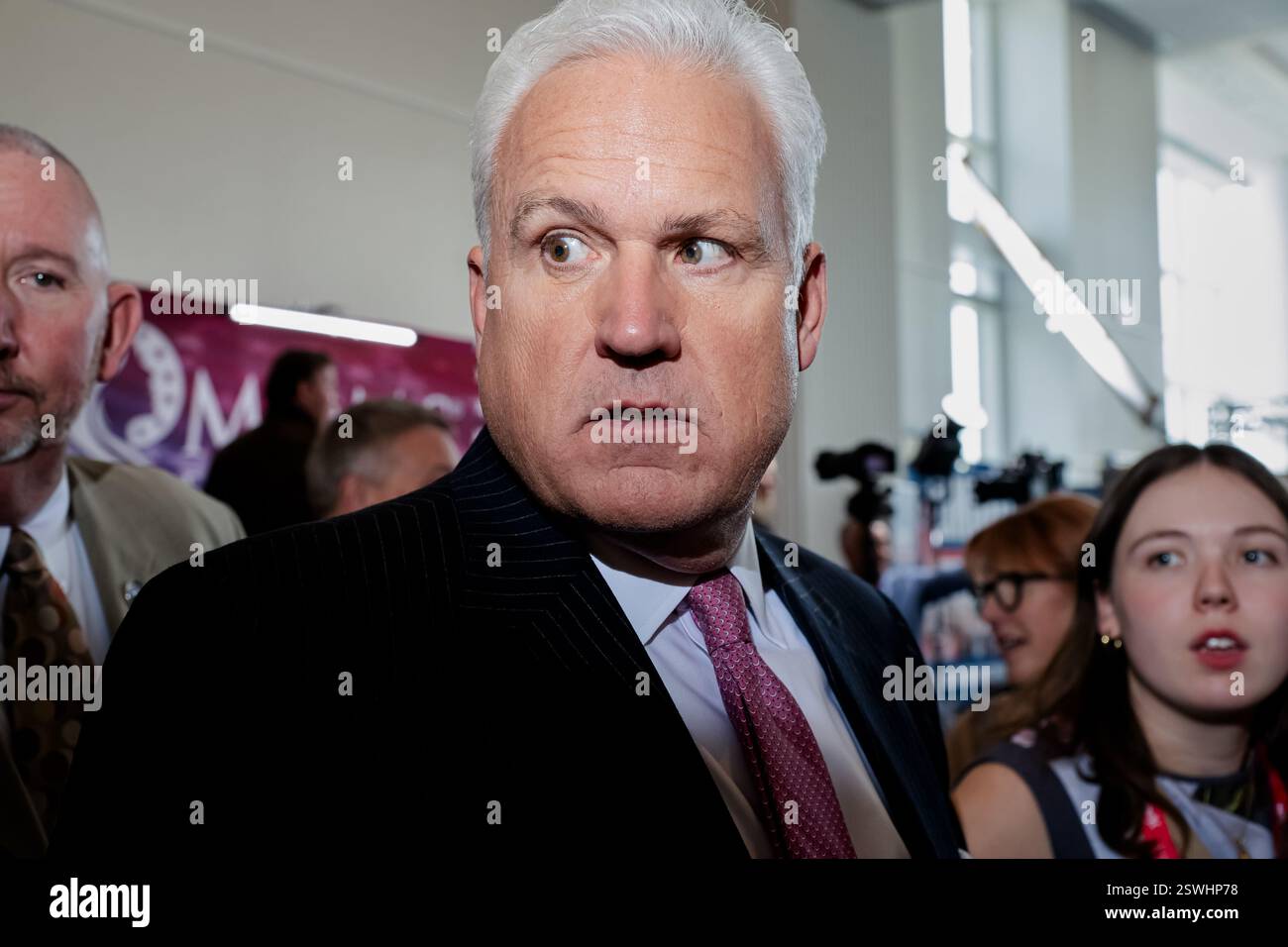 Washington Dc, USA. 20th Jan, 2025. Co-founder and chair CPAC 25, Matt ...