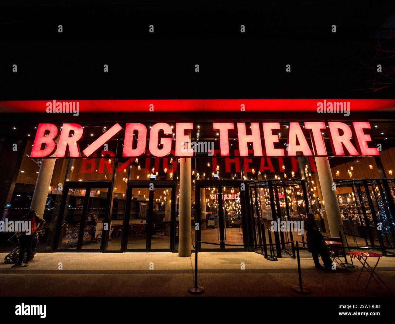 Bridge Theatre, South Bank, London, England, UK, GB Stock Photo - Alamy