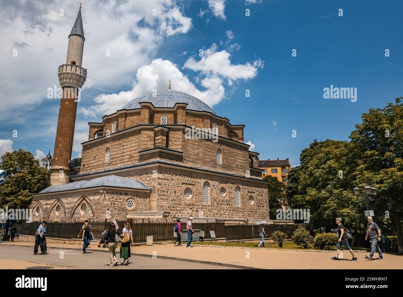 Exterior view of Banya Bashi Mosque, Sofia, Bulgaria Stock Photo - Alamy