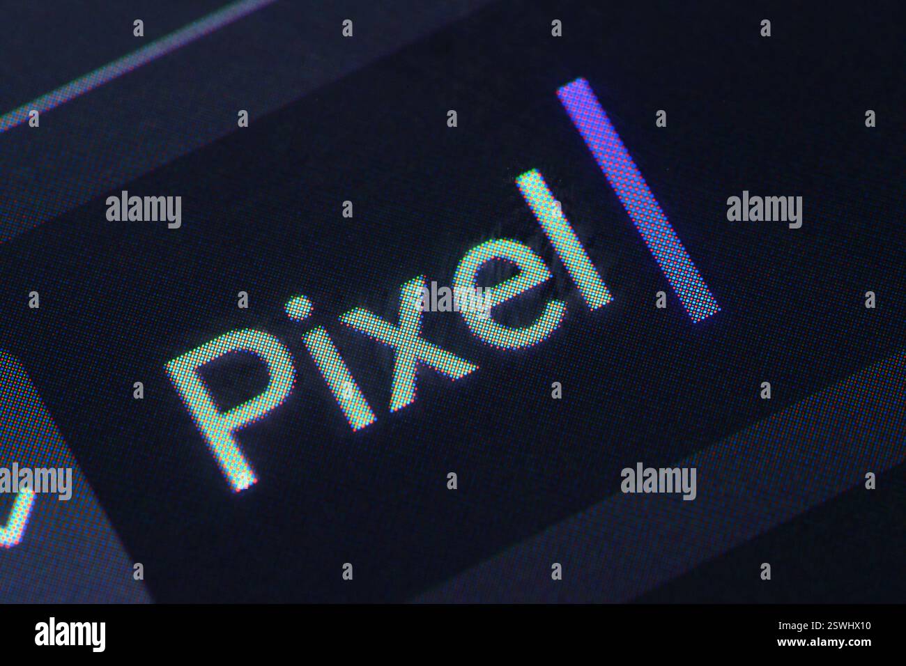 Bright pixels hi-res stock photography and images - Alamy