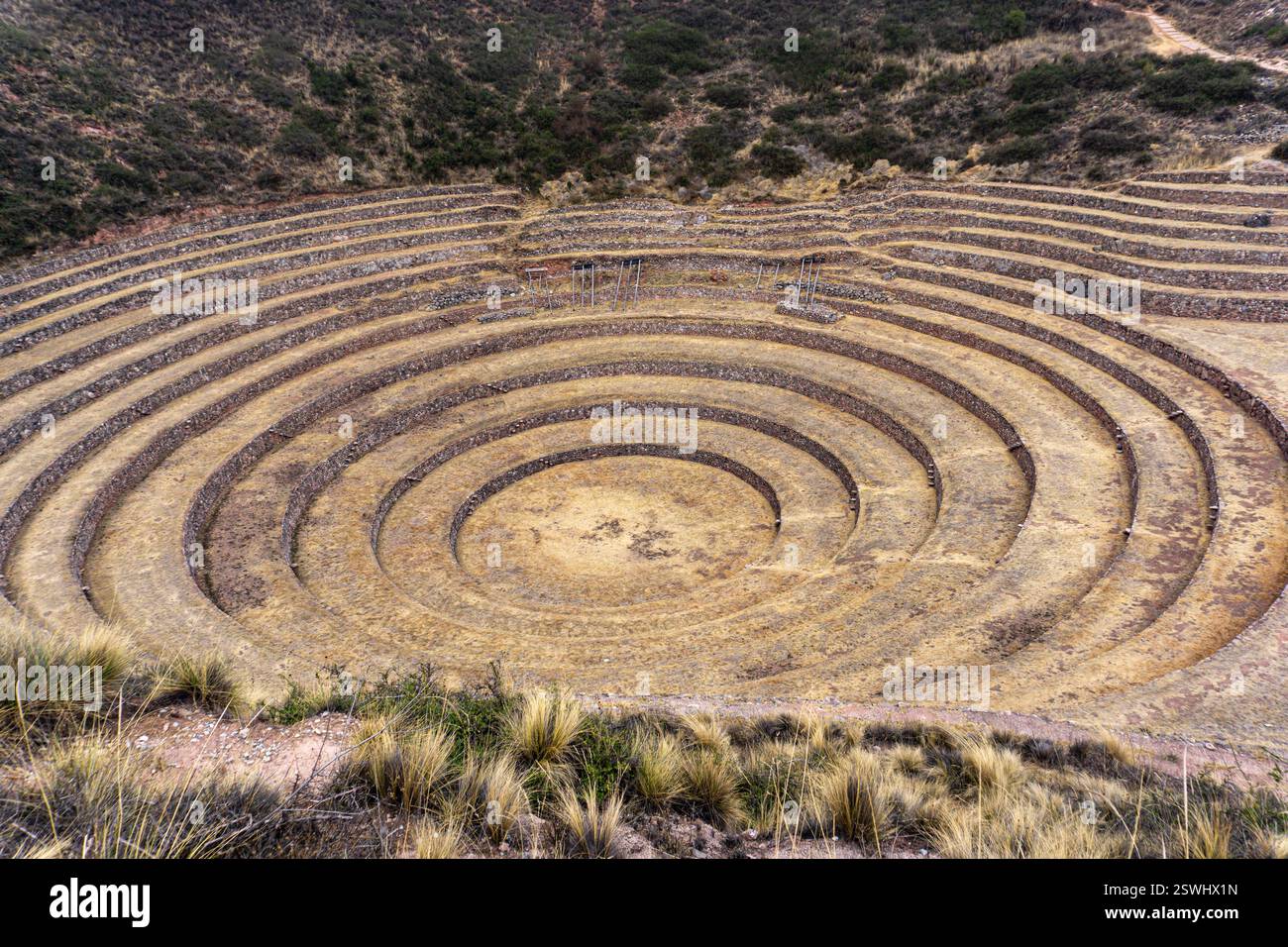 Circular terraces of Moray in Maras Peru a masterpiece of ancient ...