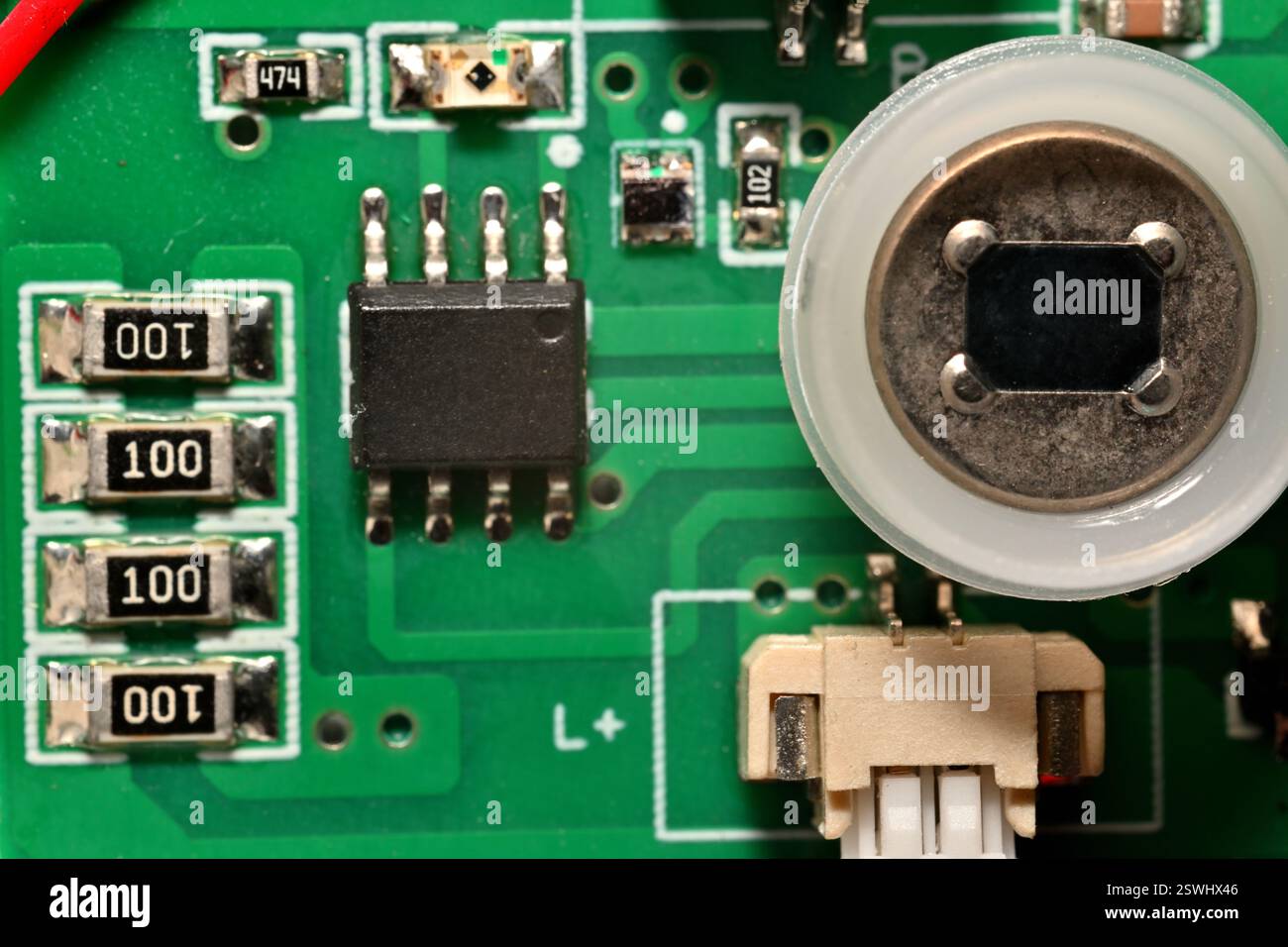 Circuit board floor plan Stock Photo - Alamy