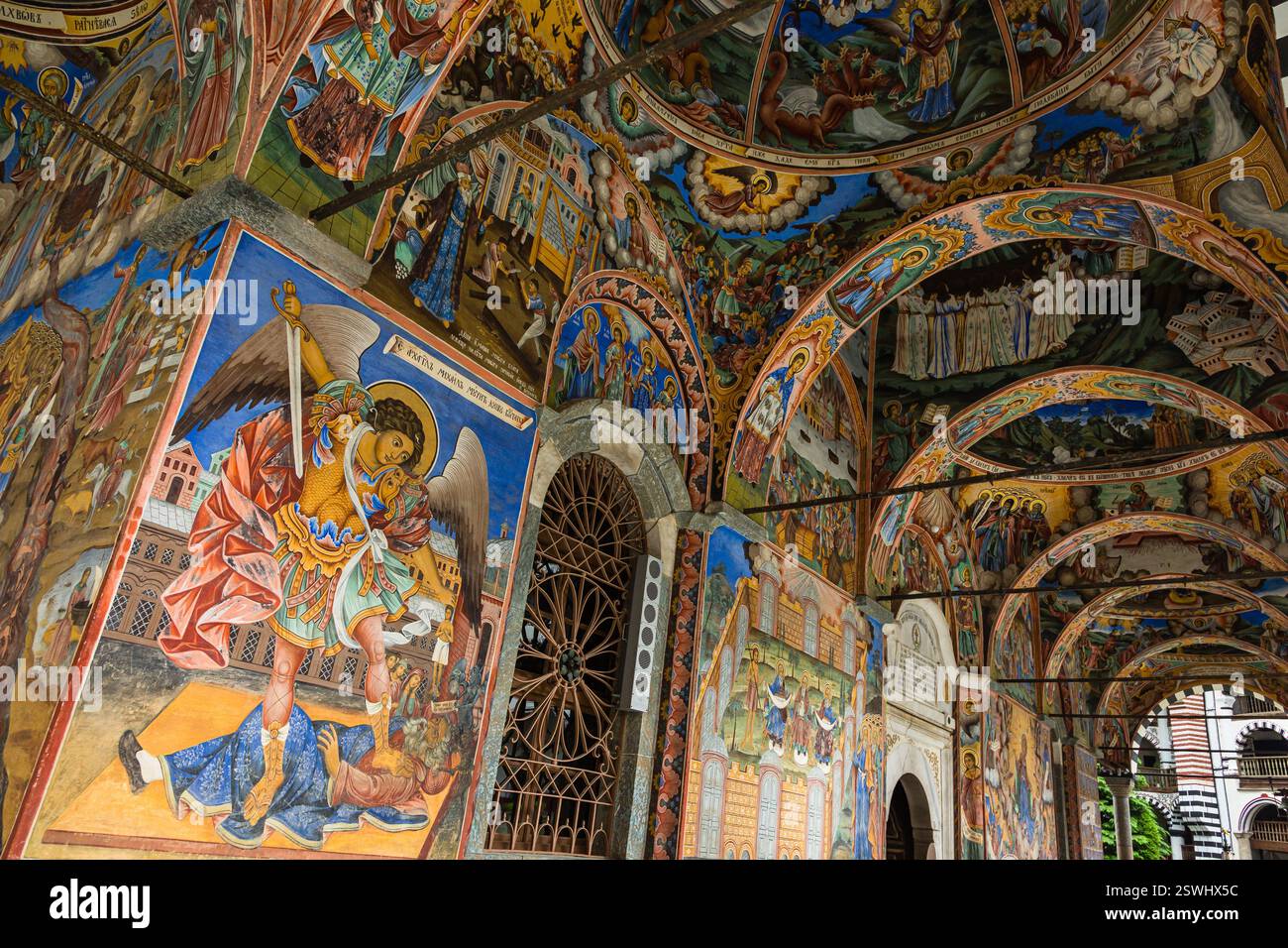 Frescoes in pilgrimage church hi-res stock photography and images - Alamy