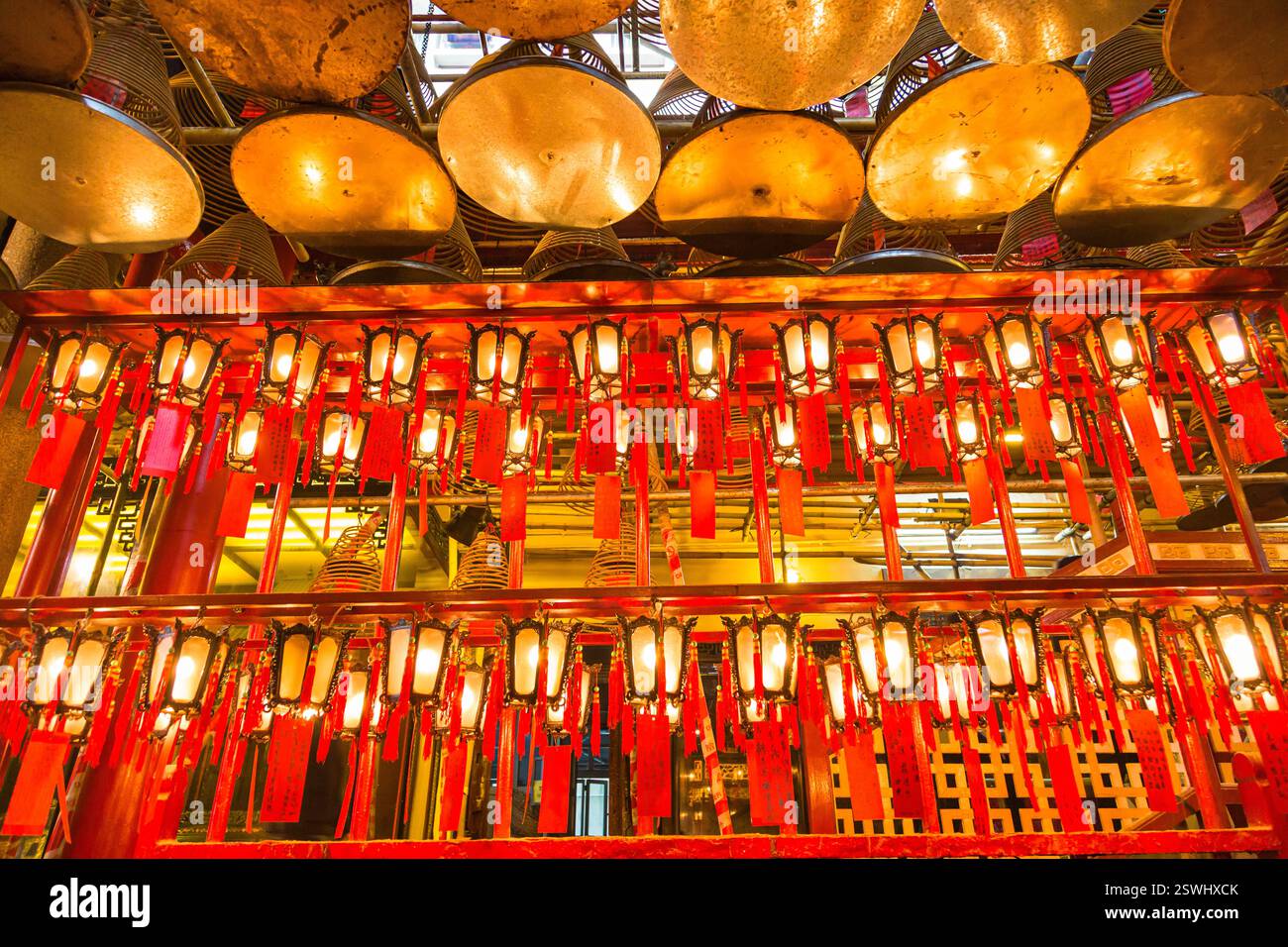 Wen Wu Temple in Hong Kong Stock Photo - Alamy