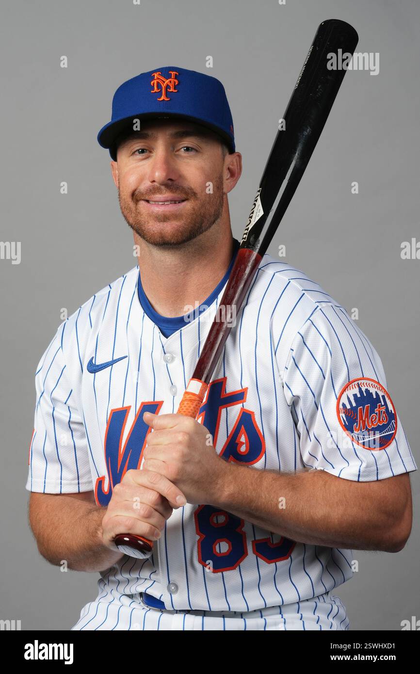 This is a 2025 photo of Donovan Walton of the New York Mets baseball ...