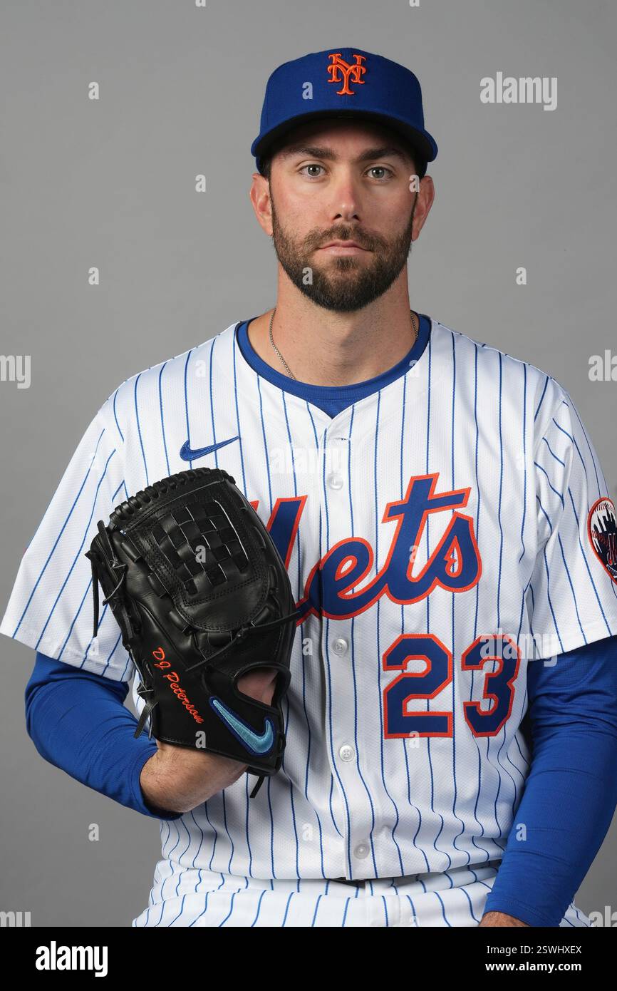 This is a 2025 photo of David Peterson of the New York Mets baseball ...