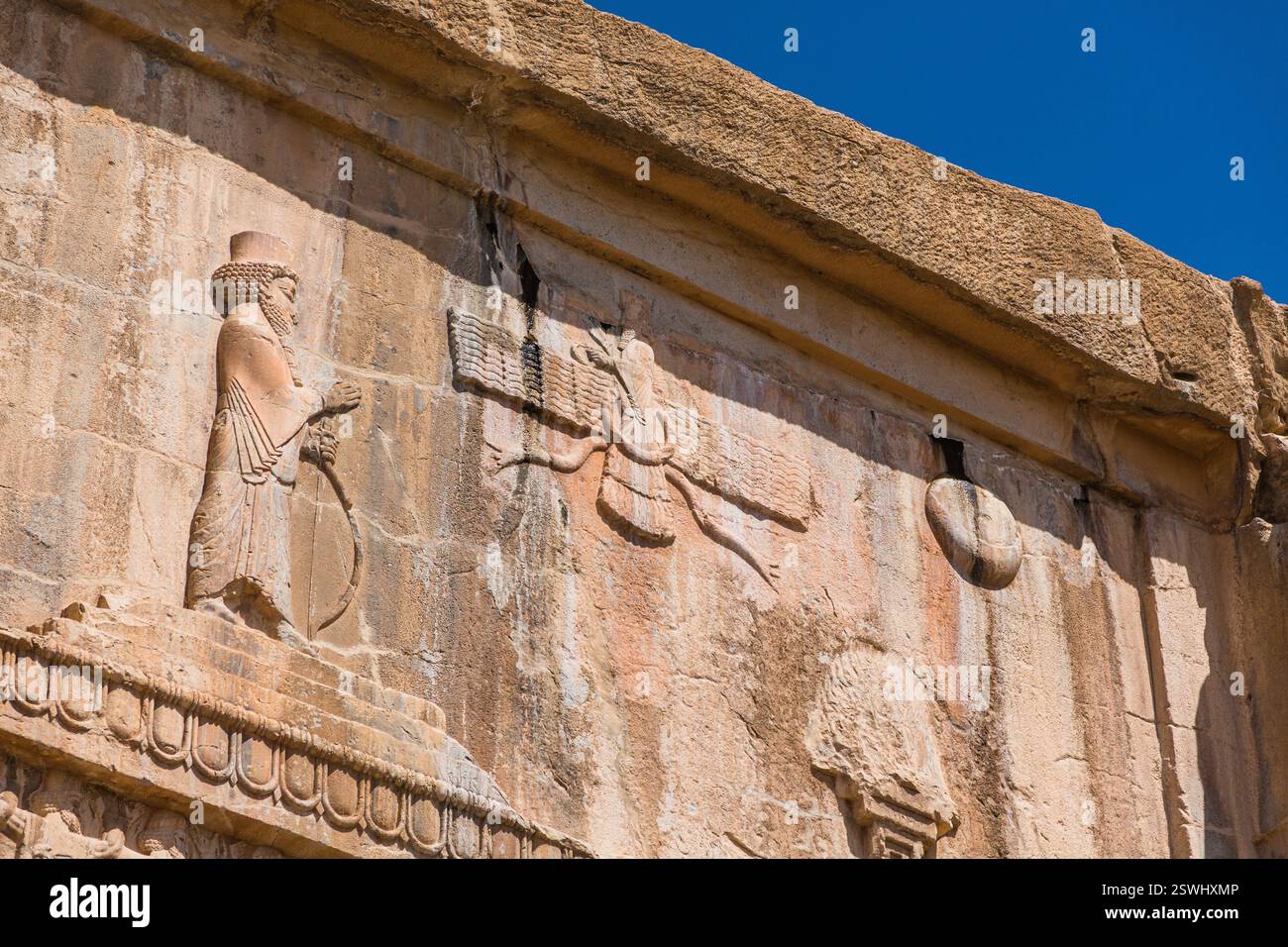Tomb of Artaxerxes II in Persepolis, Iran Stock Photo - Alamy
