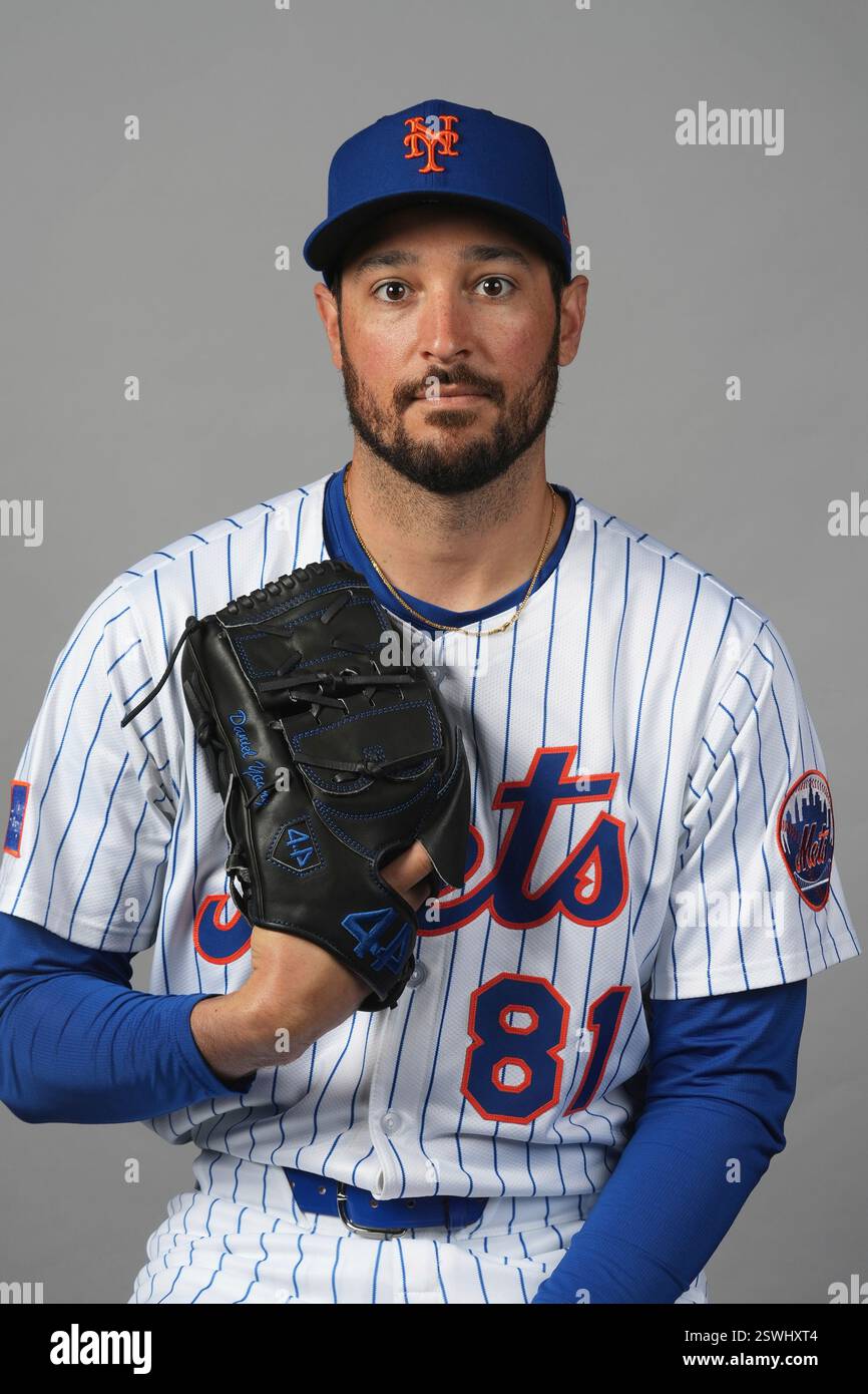 This is a 2025 photo of Danny Young of the New York Mets baseball team ...