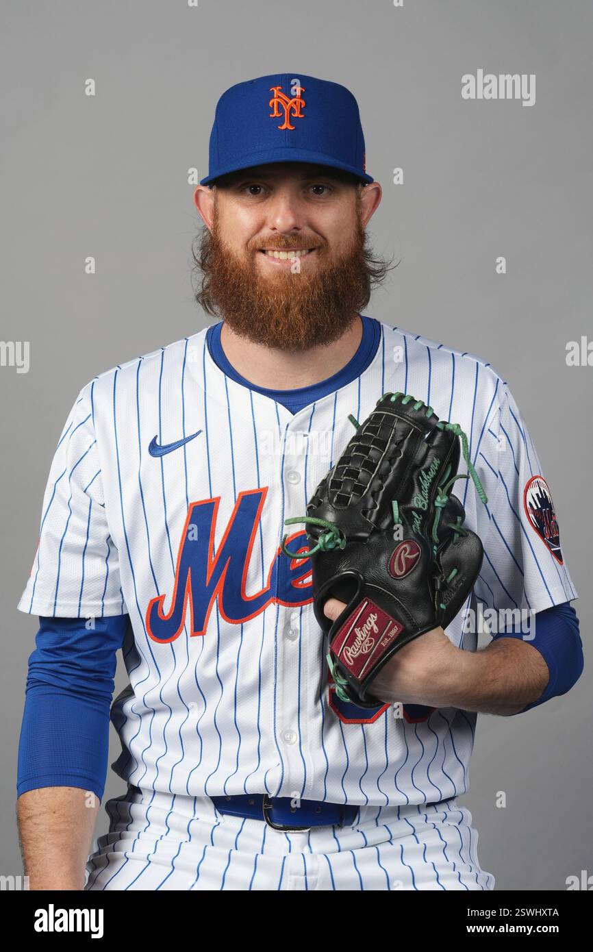 This is a 2025 photo of Paul Blackburn of the New York Mets baseball ...