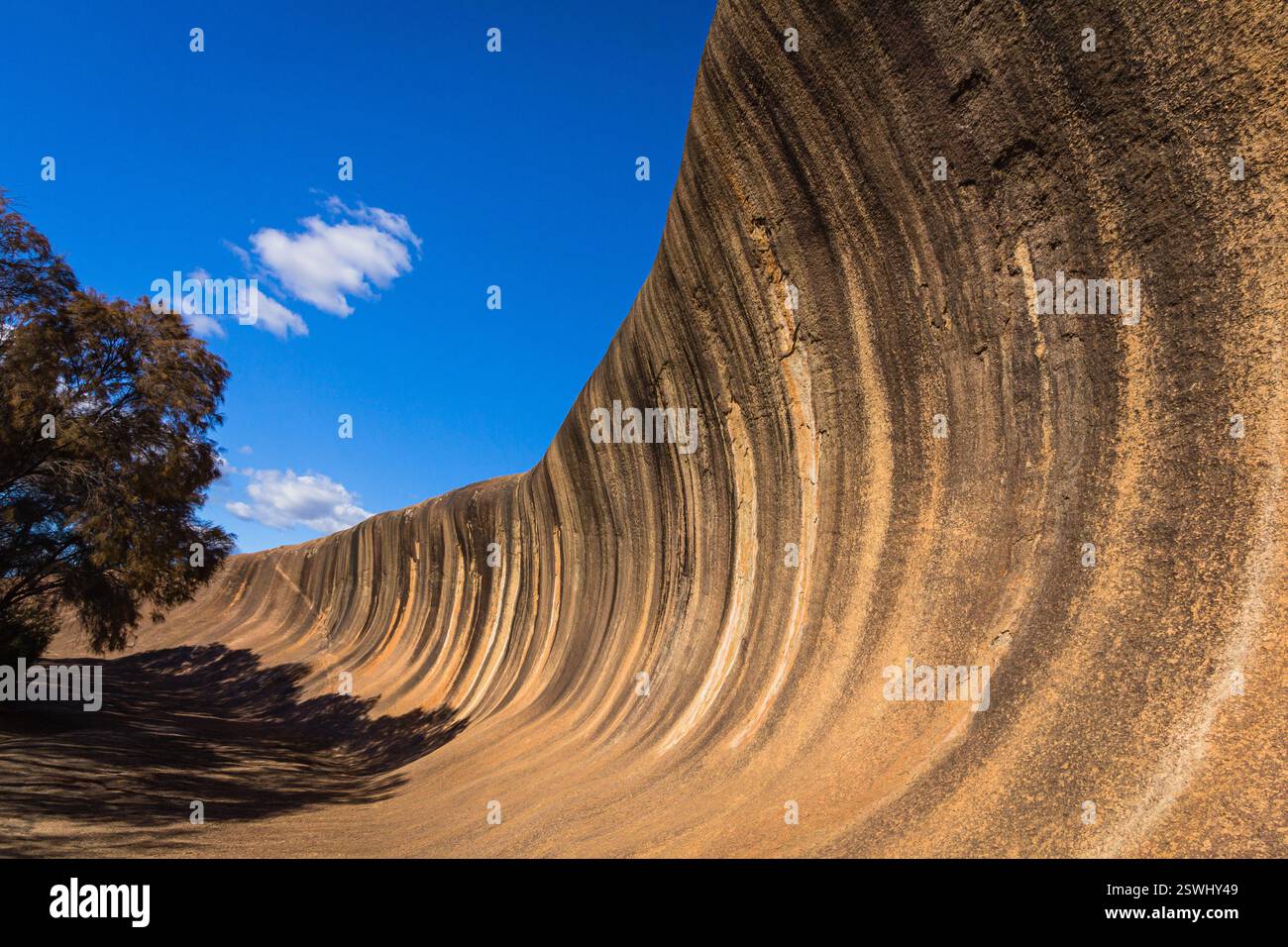 Wave Rock in Western Australia, Australia Stock Photo - Alamy