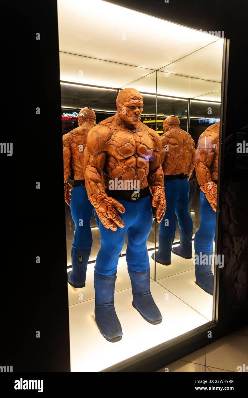 Turin, Italy - November 25, 2024: The Thing costume, superhero ...