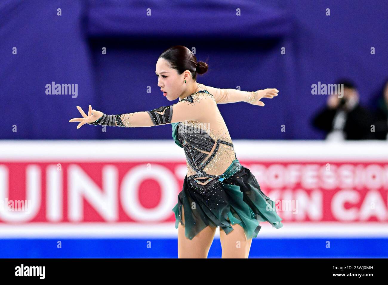 Wakaba HIGUCHI (JPN), during Women Short Program, at the ISU Four ...
