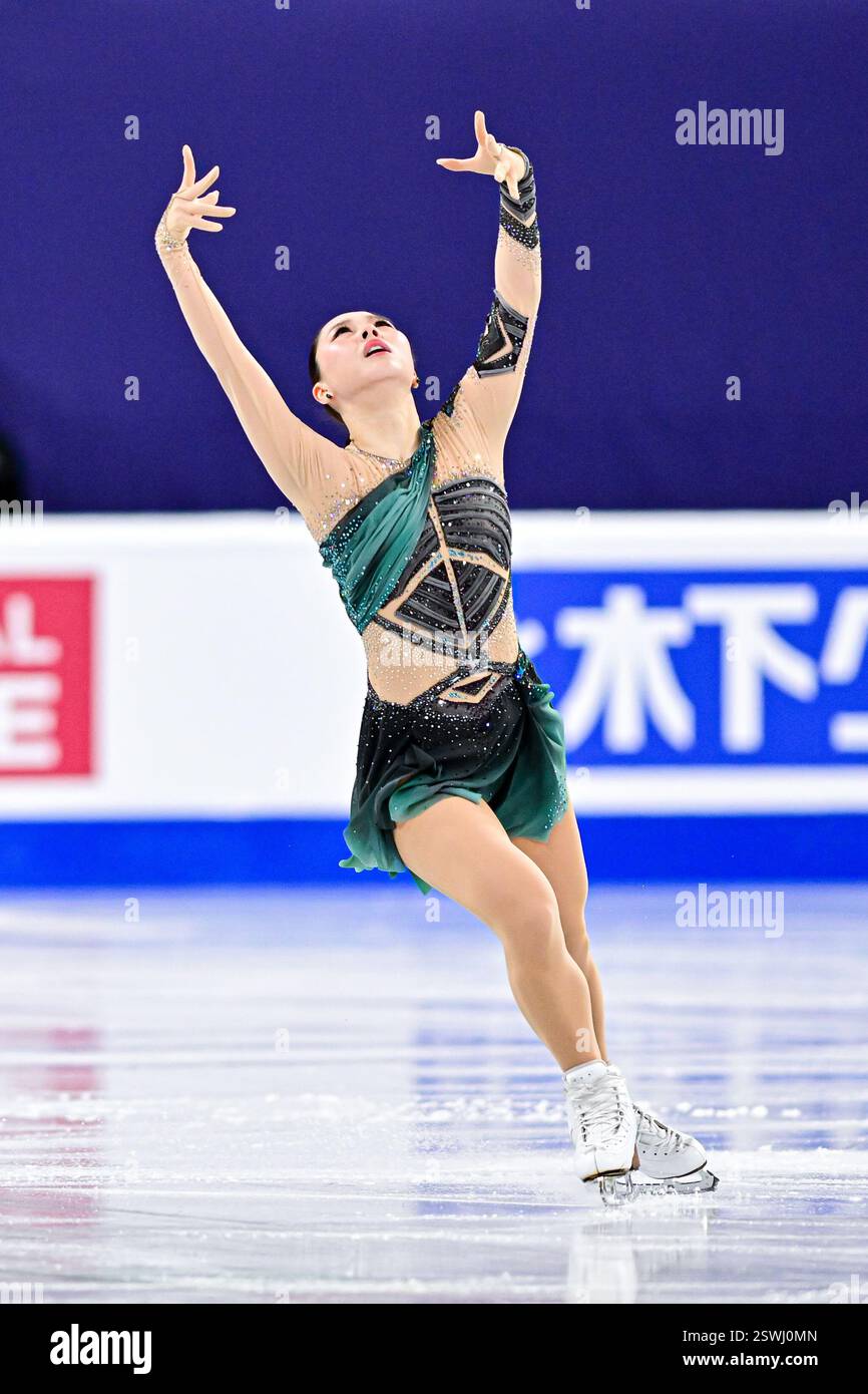 Wakaba HIGUCHI (JPN), during Women Short Program, at the ISU Four ...