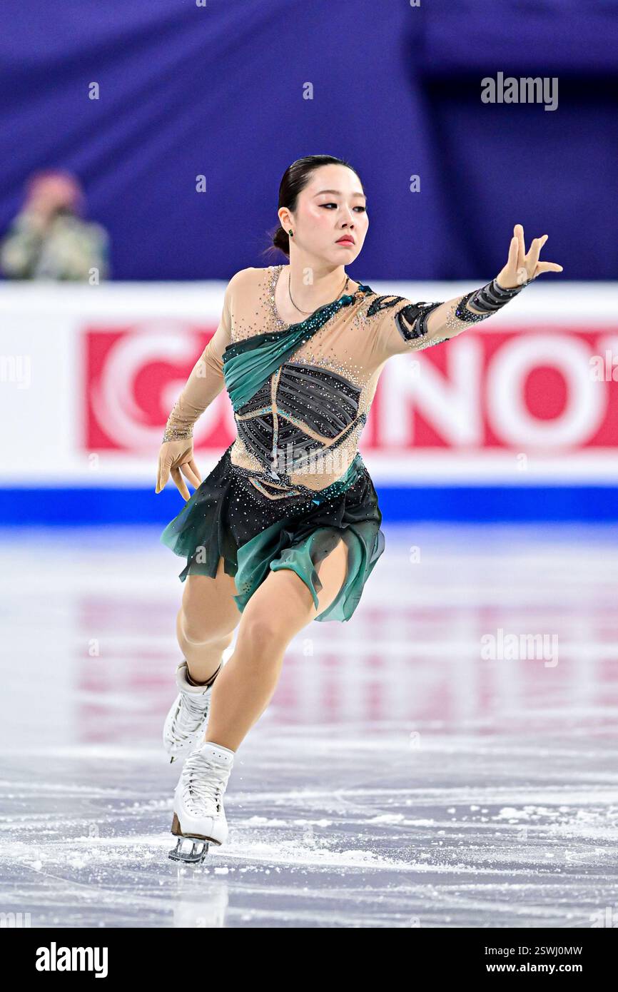 Wakaba HIGUCHI (JPN), during Women Short Program, at the ISU Four ...