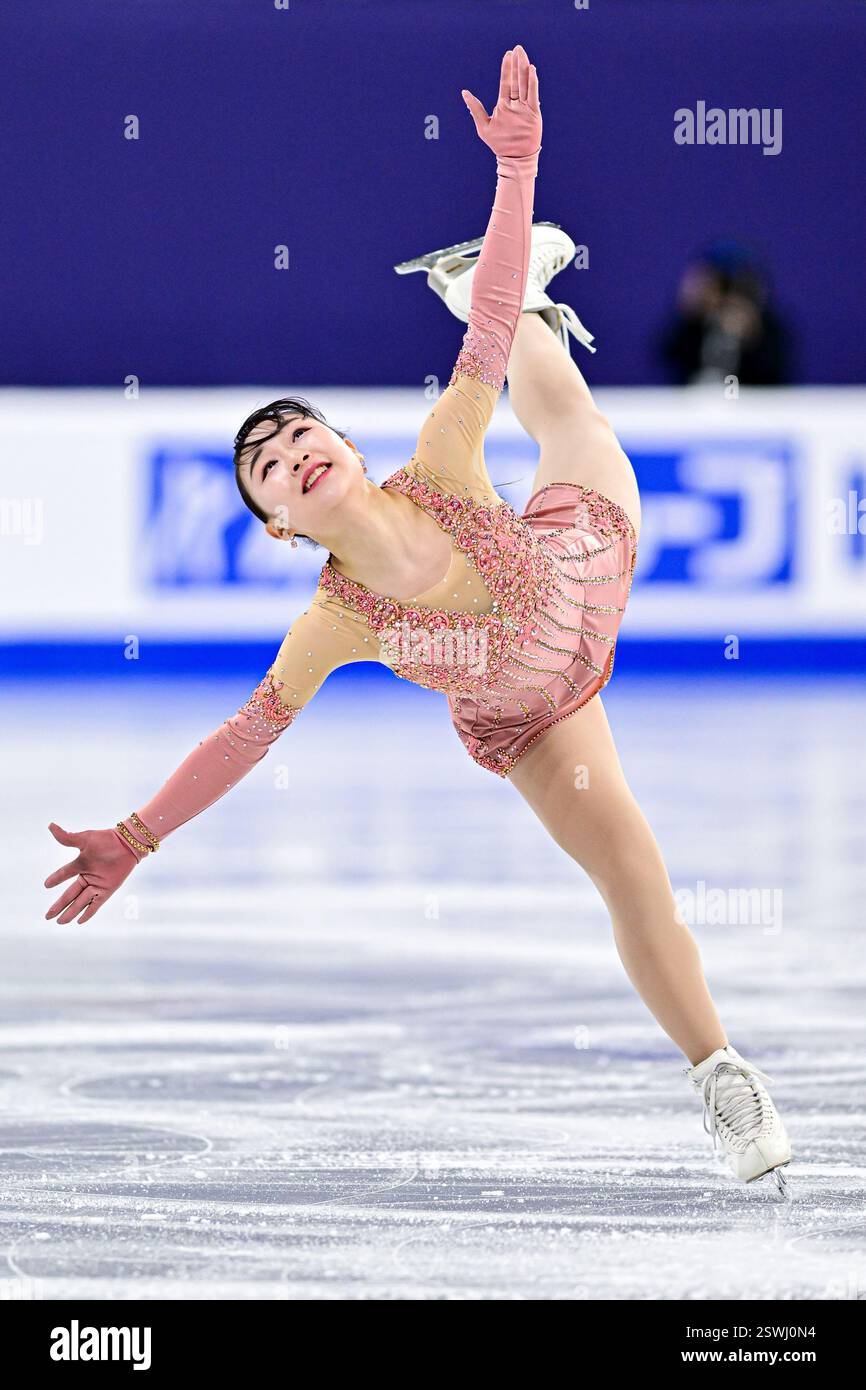 Rino MATSUIKE (JPN), during Women Short Program, at the ISU Four ...