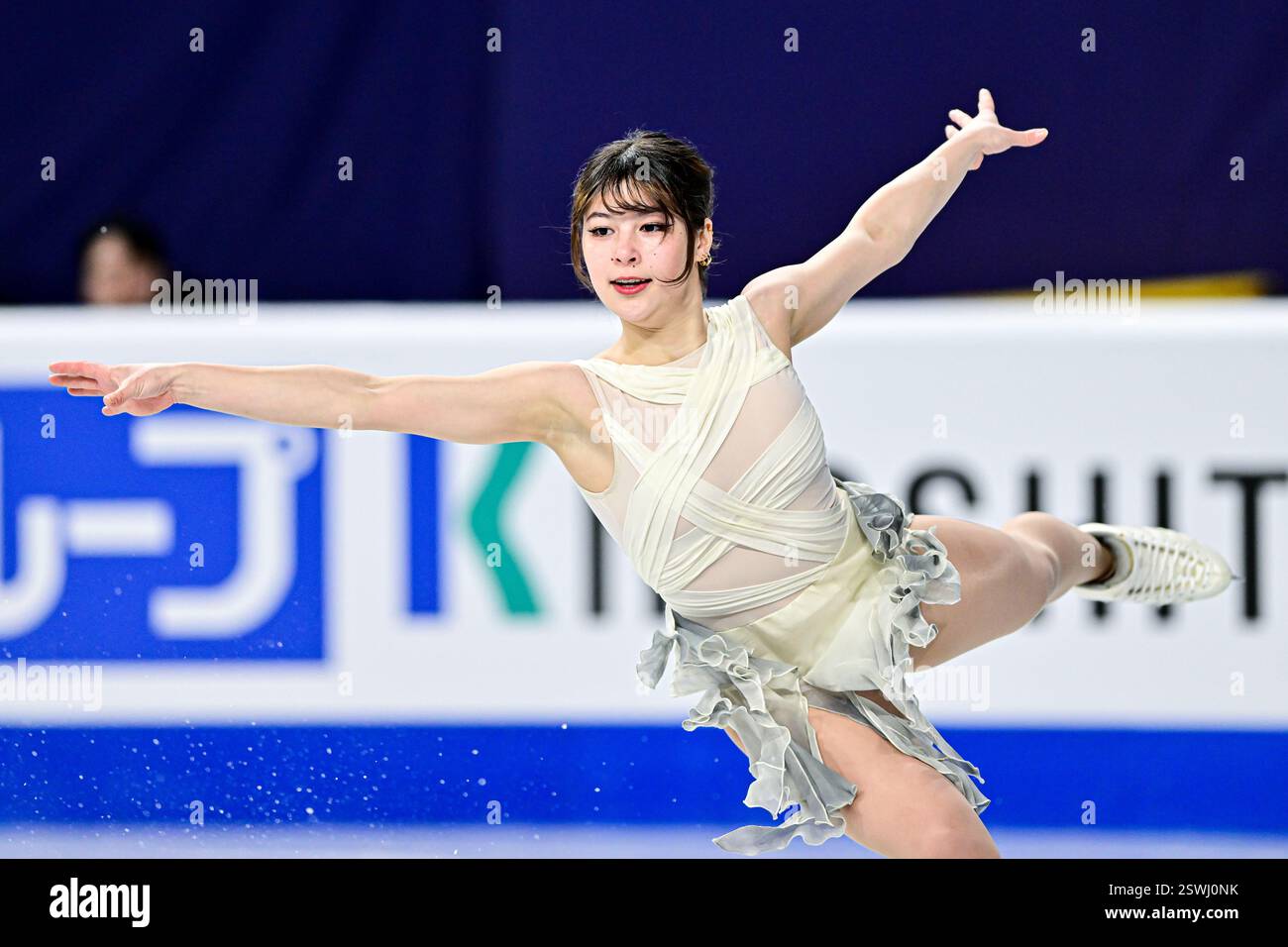 Alysa LIU (USA), during Women Short Program, at the ISU Four Continents ...