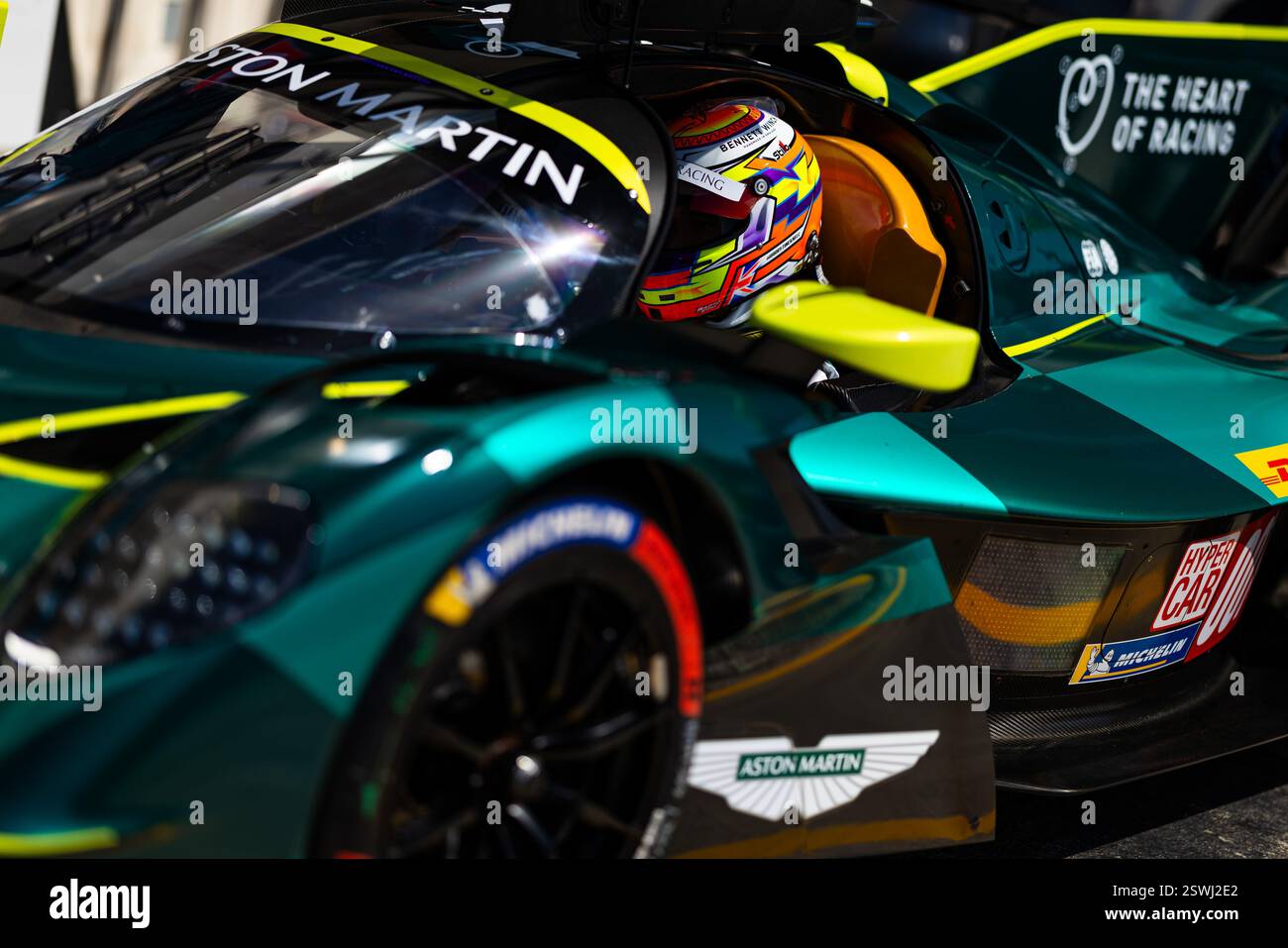 TINCKNELL Harry (gbr), Aston Martin THOR Team, Aston Martin Valkyrie #007, Hypercar, portrait ...