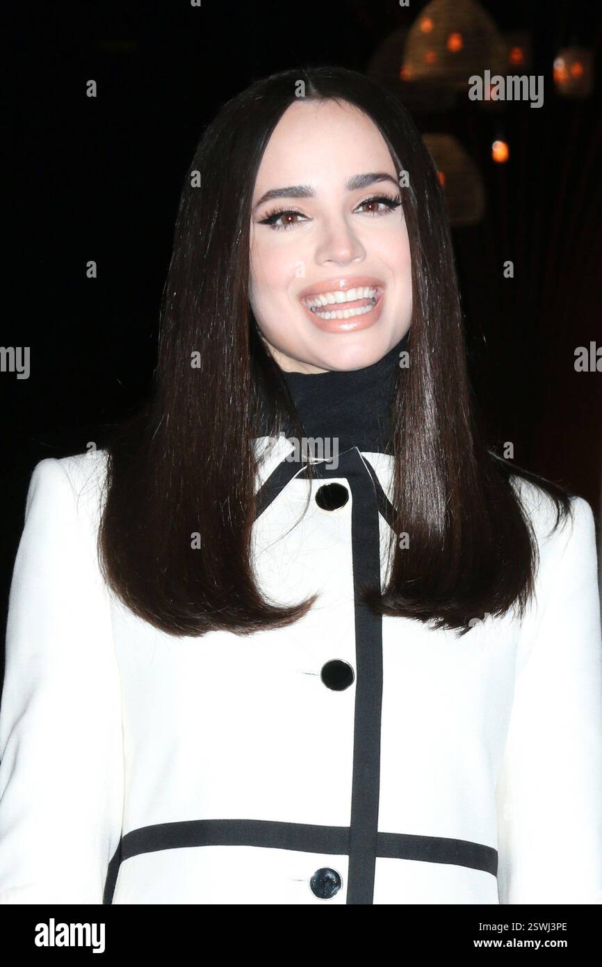 Ca. 20th Feb, 2025. Sofia Carson Photo Call for 31st Annual Screen ...
