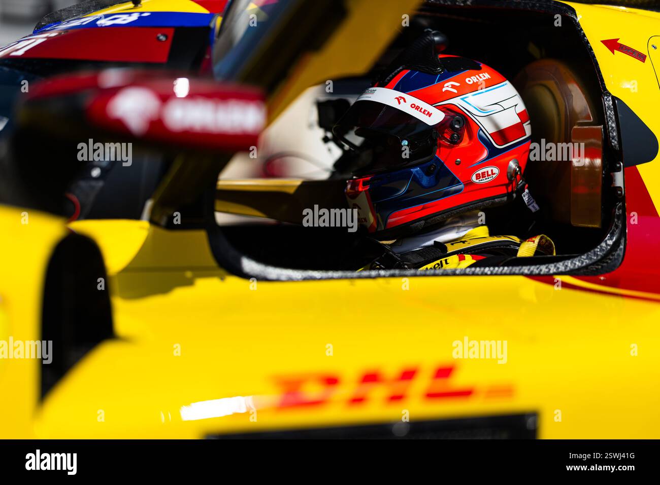 KUBICA Robert (pol), AF Corse, Ferrari 499P #83, Hypercar, portrait ...