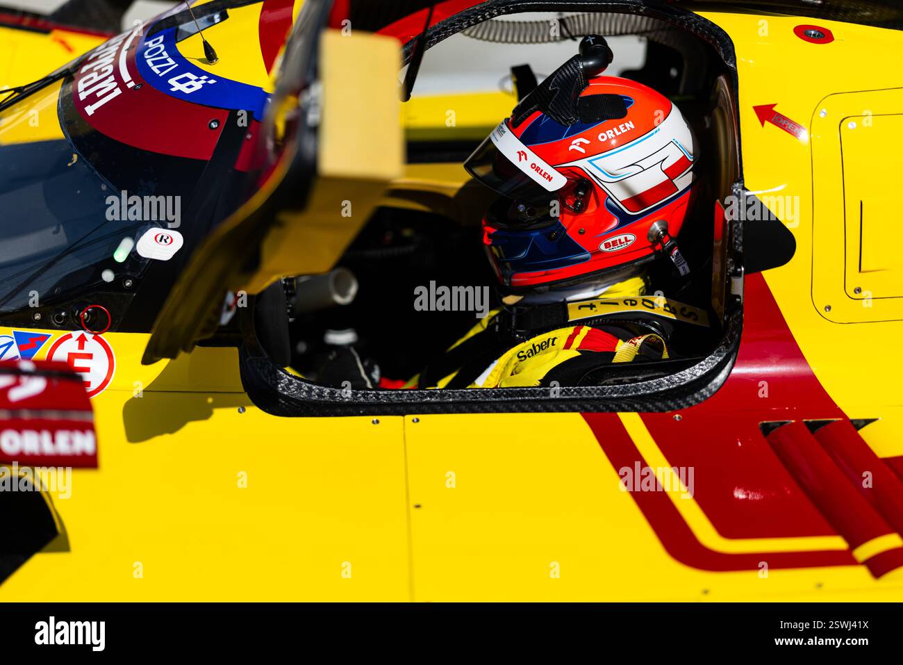 KUBICA Robert (pol), AF Corse, Ferrari 499P #83, Hypercar, portrait ...