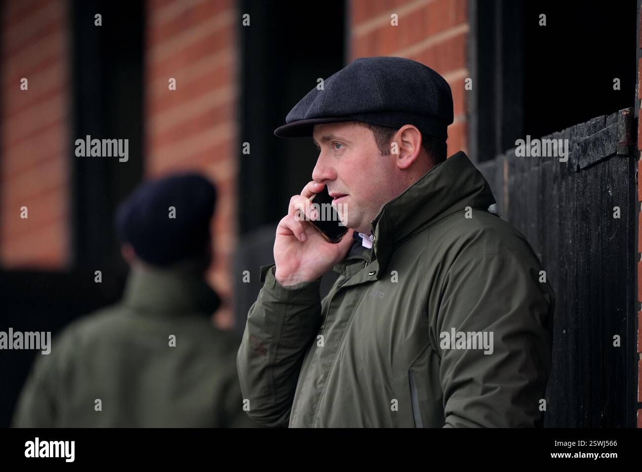 Trainer Olly Murphy at Warwick Racecourse. Picture date: Friday ...