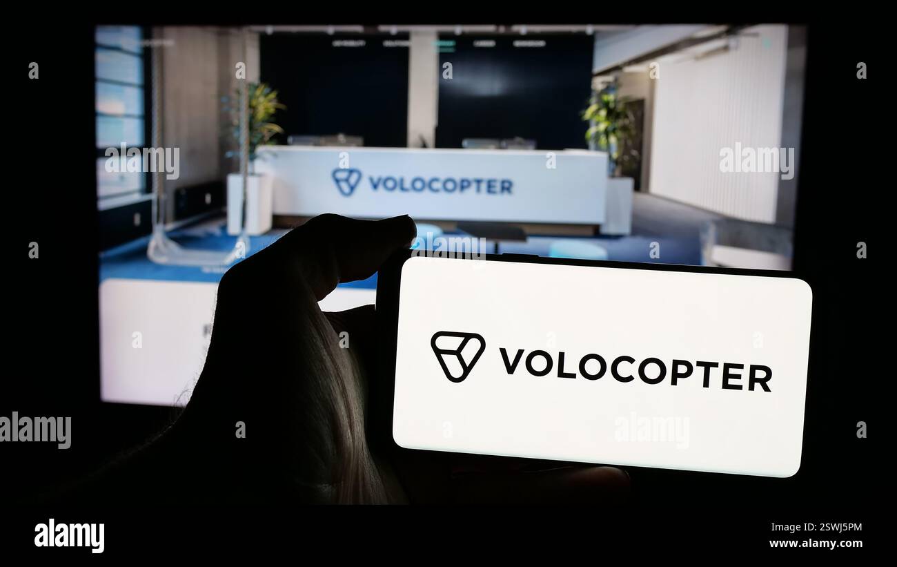 Volocopter logo hi-res stock photography and images - Alamy