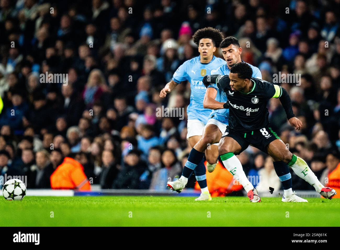 Manchester - Rico Lewis of Manchester City, Matheus Nunes of Manchester ...
