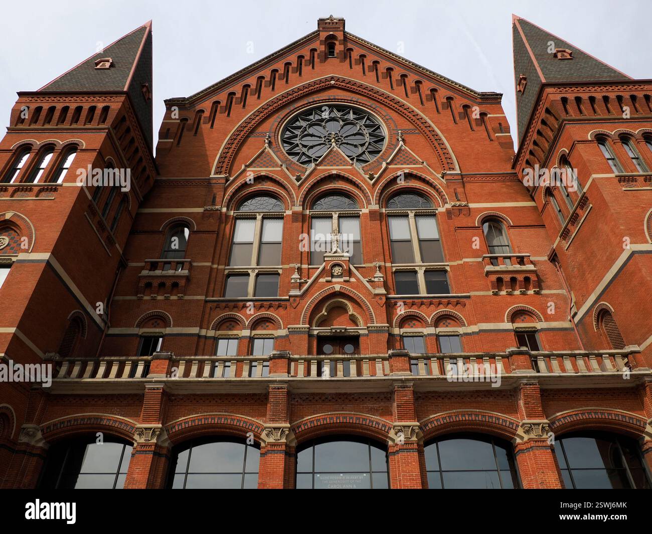 cincinnati Ohio music hall building exterior view Stock Photo - Alamy