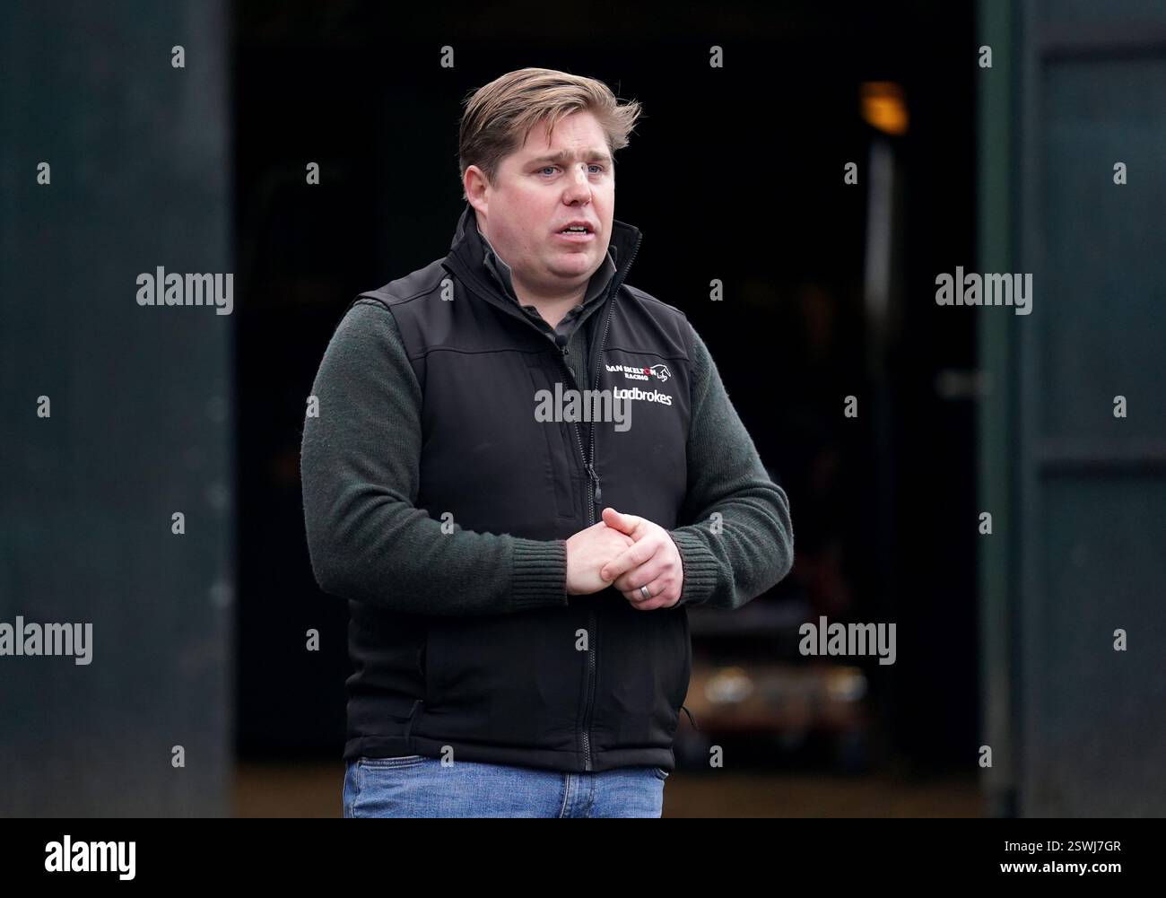 Trainer Dan Skelton at Lodge Hill, Alcester. Picture date: Friday ...