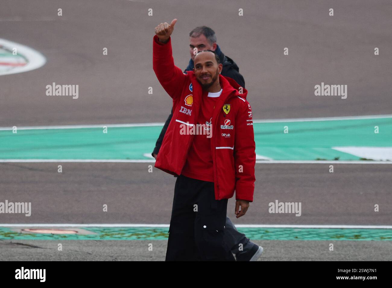 Fiorano, Italy. 19th Feb, 2025. Lewis Hamilton (GBR) Ferrari. 19.02. ...