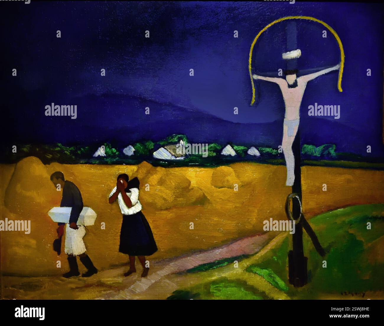 Funeral of a Child 1907-1908 by Czigany Dezso 1883-1937 Fine Art Museum ...