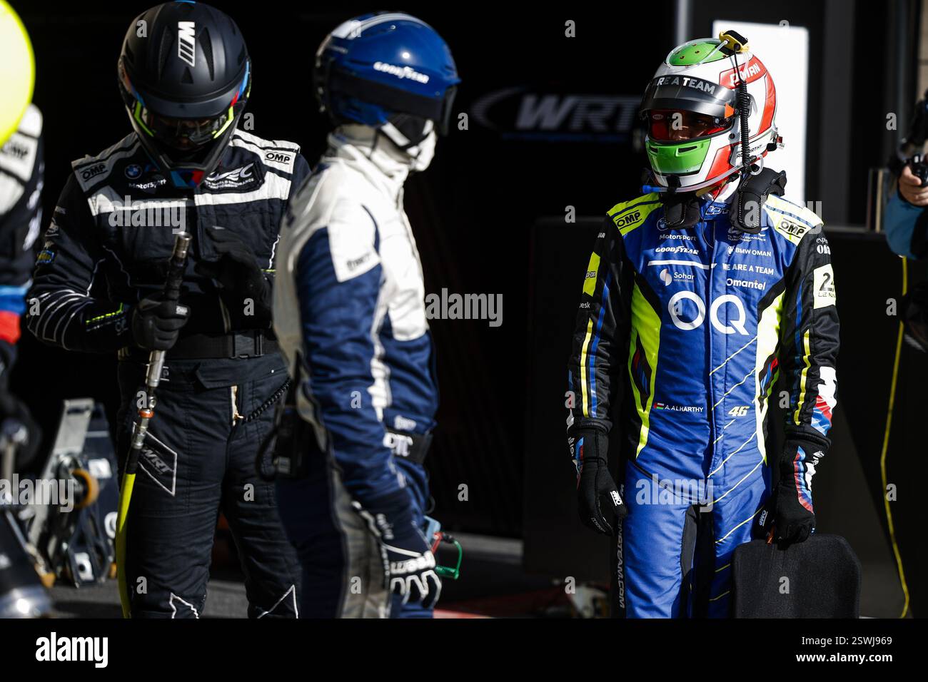 AL HARTHY Ahmad (omn), Team WRT, BMW M4 GT3 Evo #46, LM GT3, portrait ...