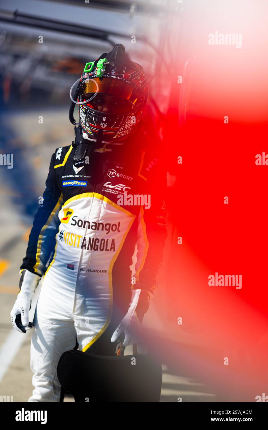 ANDRADE Rui (ang), TF Sport, Chevrolet Corvette Z06 GT3.R #81, LM GT3 ...