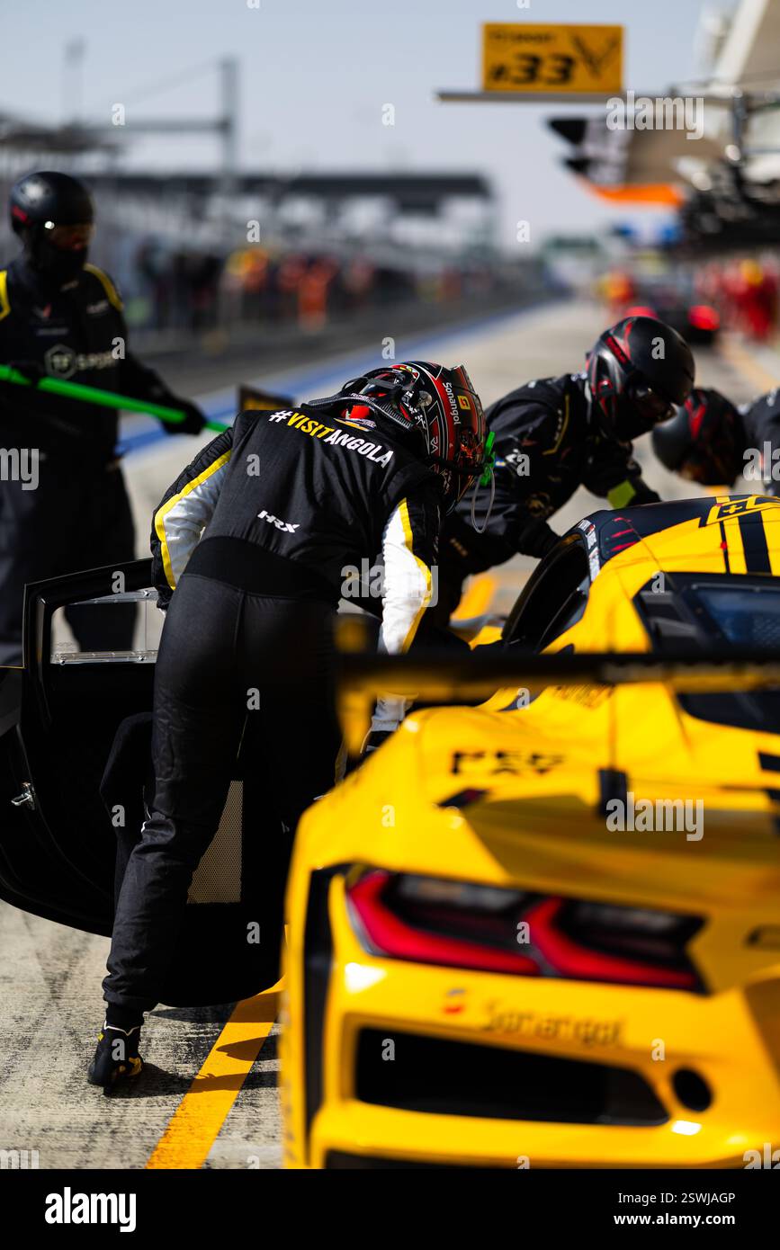 ANDRADE Rui (ang), TF Sport, Chevrolet Corvette Z06 GT3.R #81, LM GT3 ...