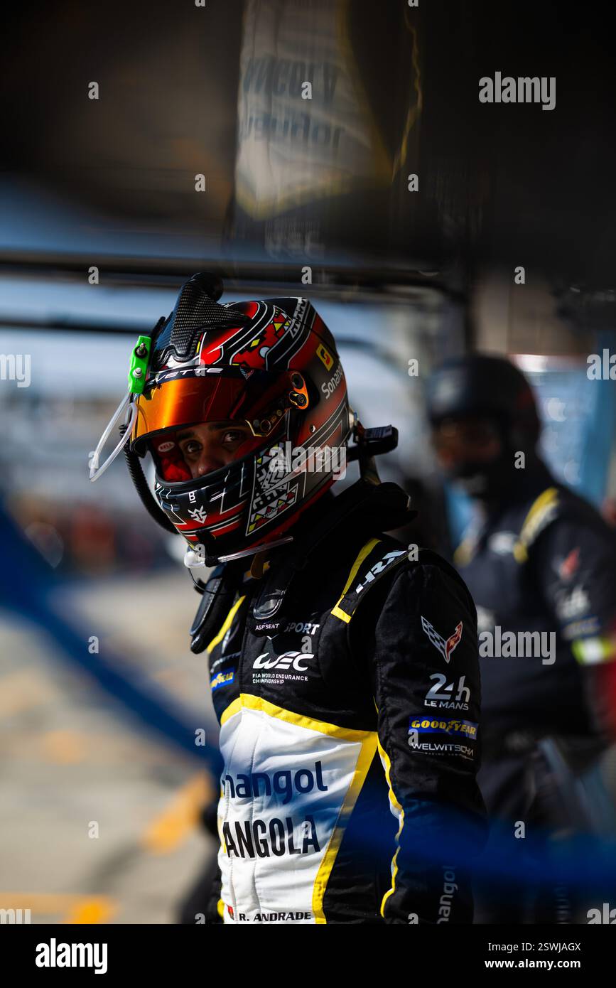 ANDRADE Rui (ang), TF Sport, Chevrolet Corvette Z06 GT3.R #81, LM GT3 ...