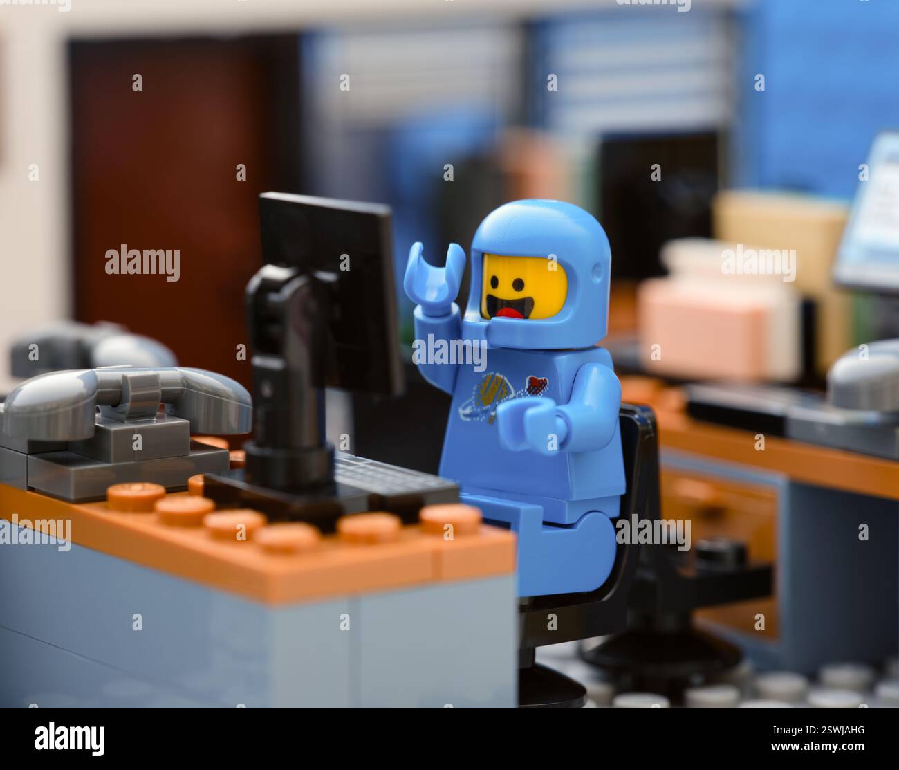 Lego benny hi-res stock photography and images - Alamy