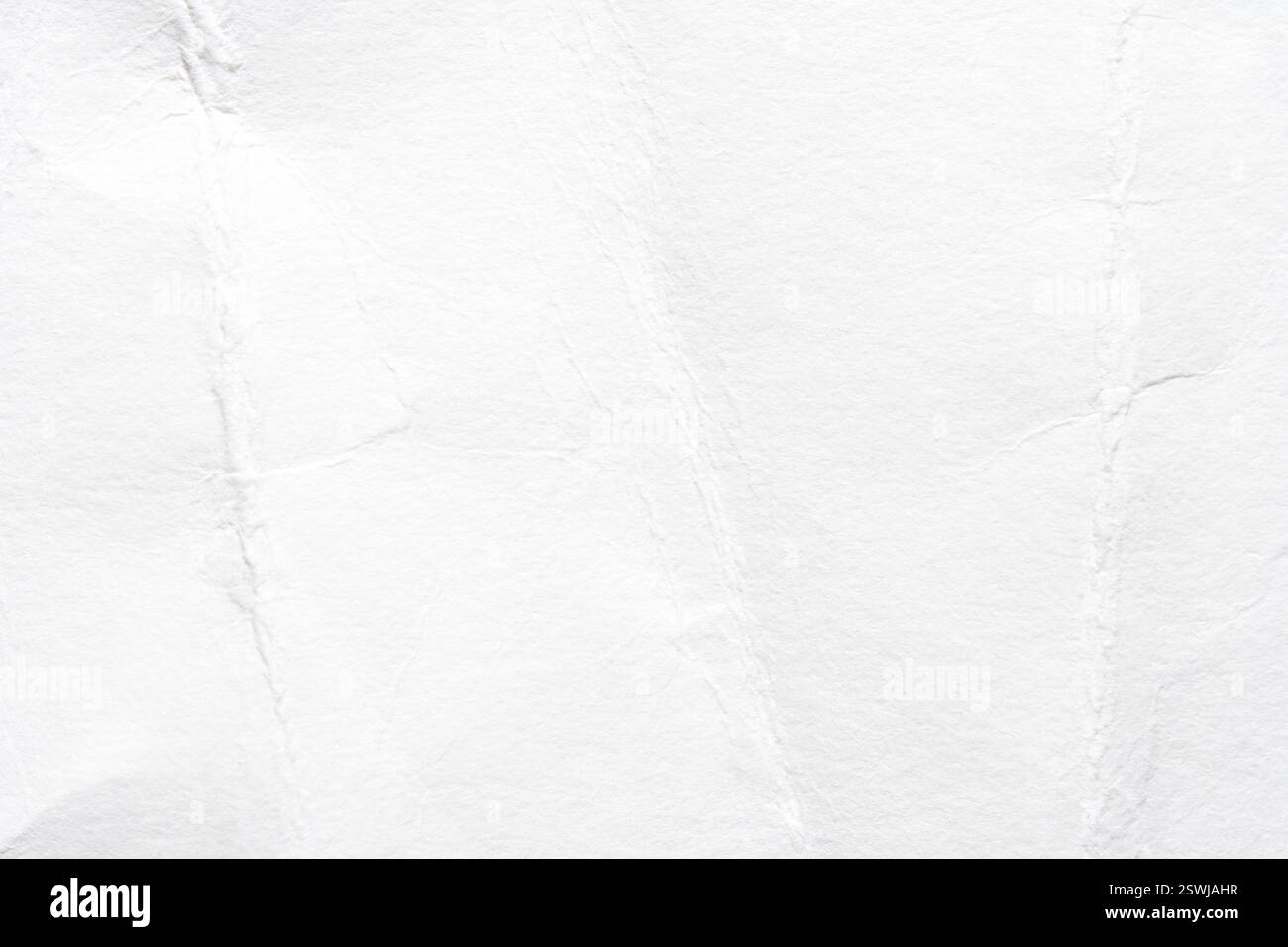 Textured white paper background with subtle creases and wrinkles Stock ...