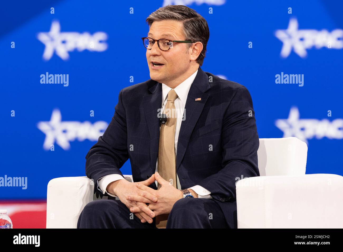 Congressman, House Speaker Mike Johnson in conversation with Rob ...