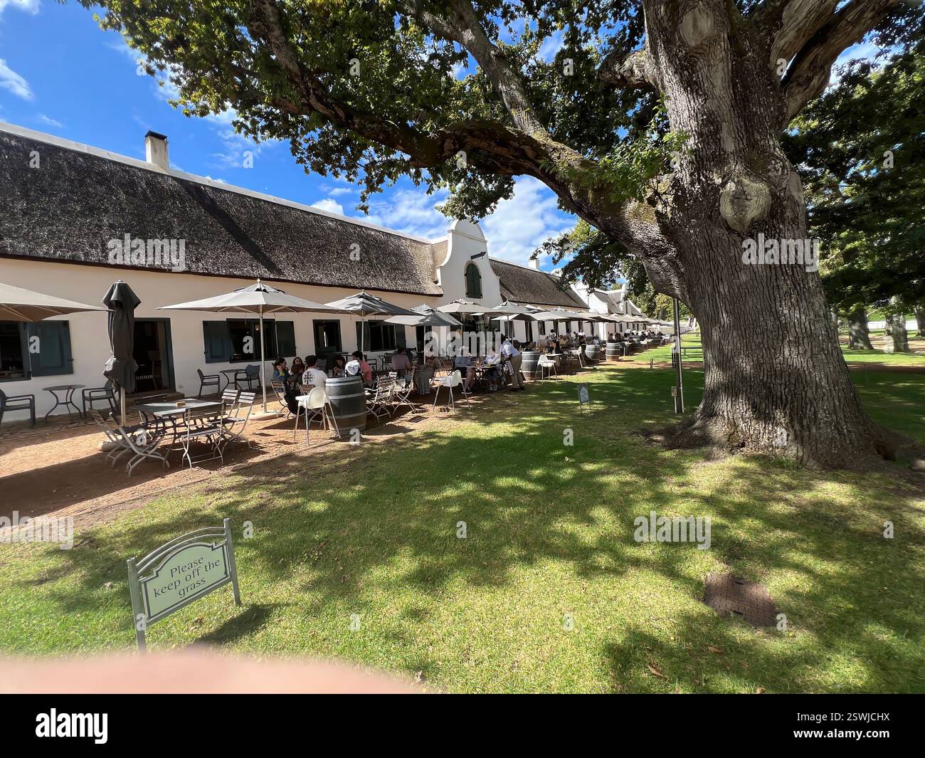 Cape Town, South Africa - Feb 7, 2025: Famous Groot Constantia many ...