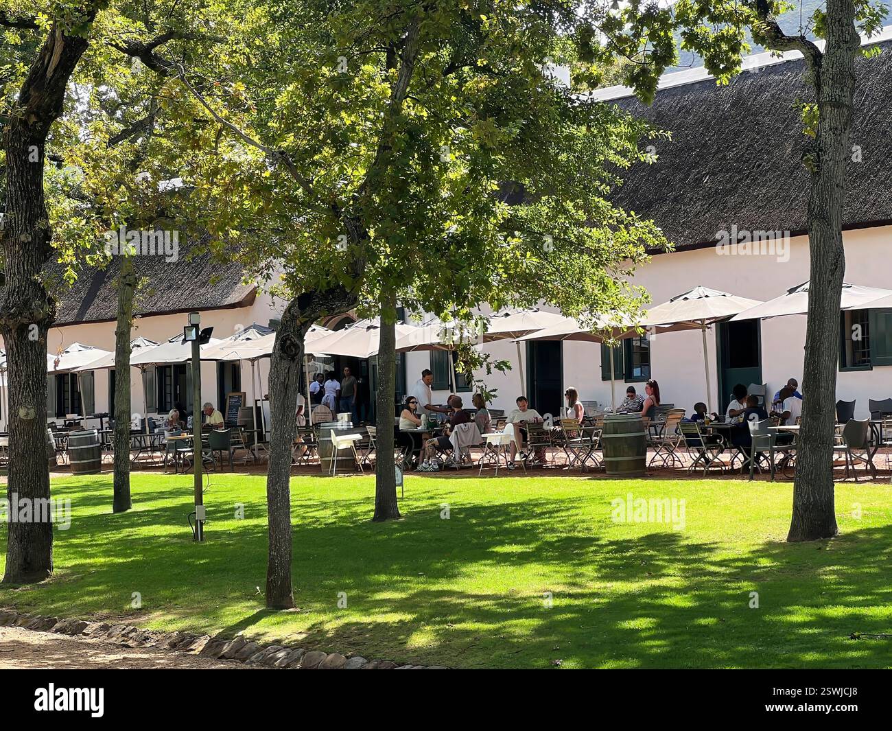 Cape Town, South Africa - Feb 7, 2025: Famous Groot Constantia many ...